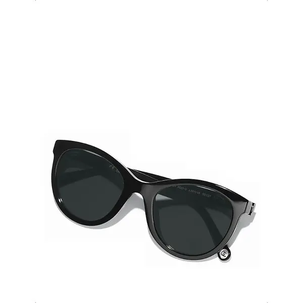 Chanel Ch5523u Pantos-frame Sunglasses - Black
