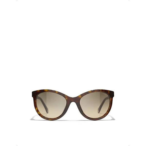 Chanel Ch5523u Pantos-frame Sunglasses - Brown
