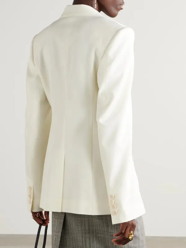Stella McCartney Wool-blend Twill Single-breasted Blazer
