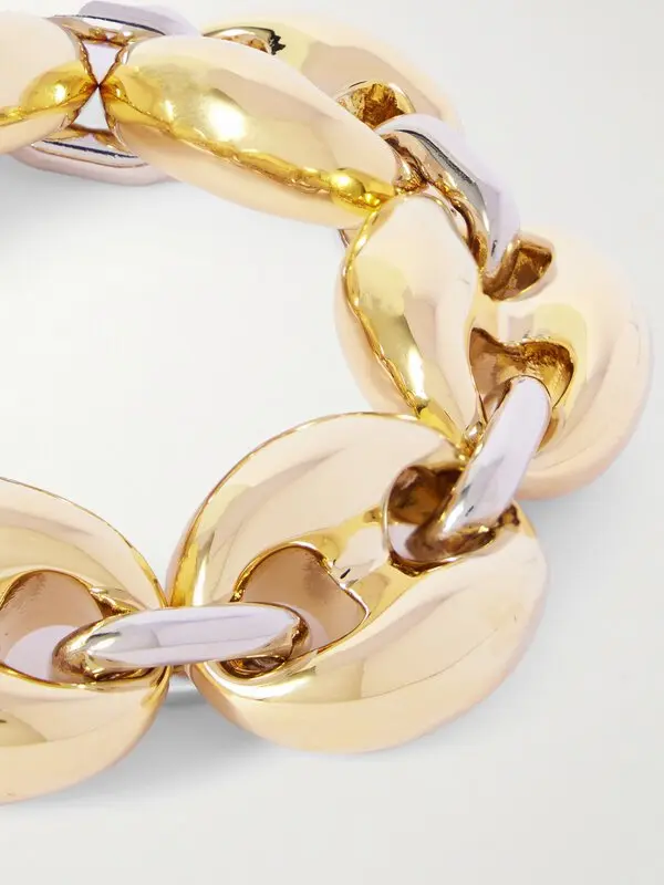 Rabanne And Silver-tone Link Bracelet