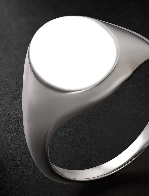 MAOR Sterling Signet Ring - Silver
