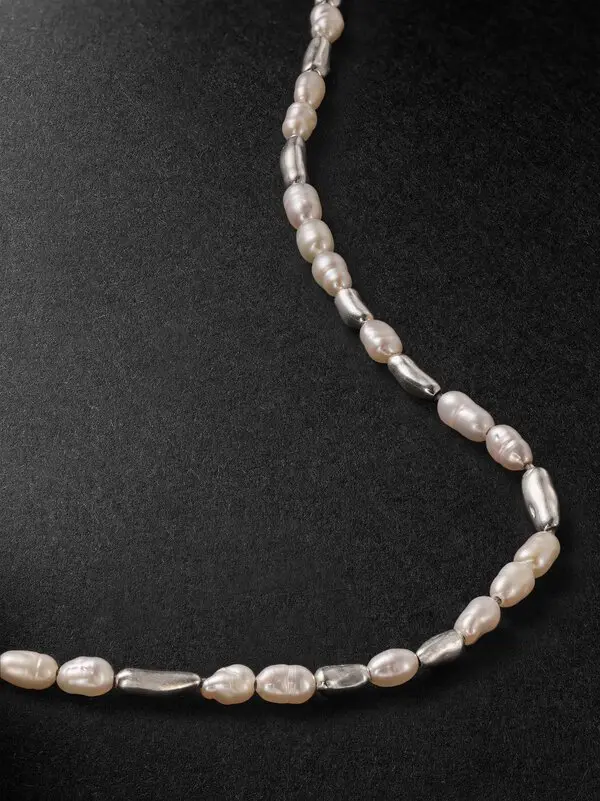 MAOR M. Cohen Hokkaido Sterling And Pearl Necklace