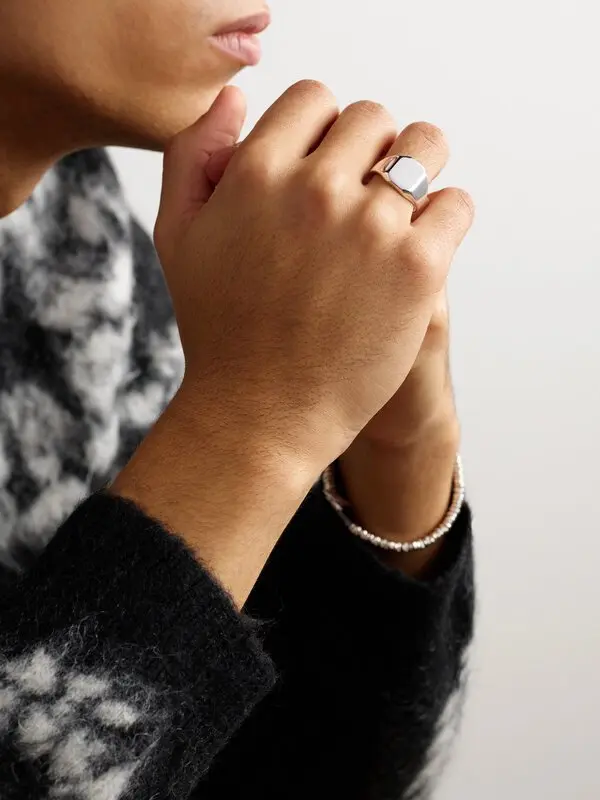 MAOR M. Cohen Sterling Signet Ring