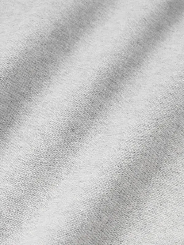 Acne Studios Franziska Garment-dyed Distressed Logo-print Cotton-blend Jersey Hoodie