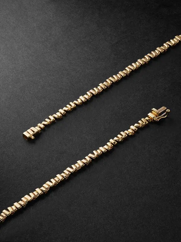SUZANNE KALAN 18-karat Diamond Tennis Necklace