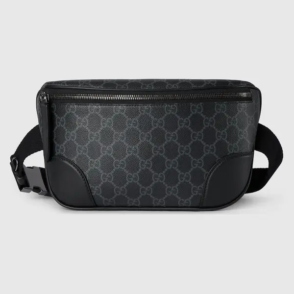 Gucci Gg Emblem Medium Belt Bag - Black