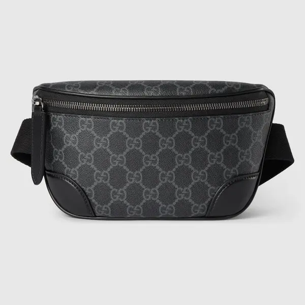 Gucci Gg Emblem Small Belt Bag - Black