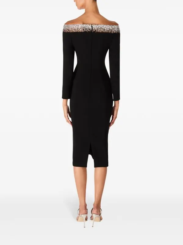 Jenny Packham Calypso Mid-length Dress - Black