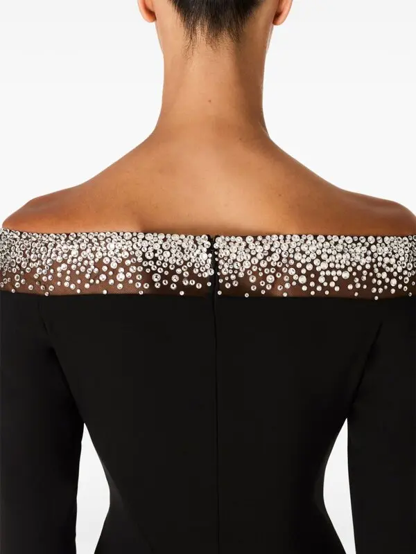 Jenny Packham Calypso Mid-length Dress - Black