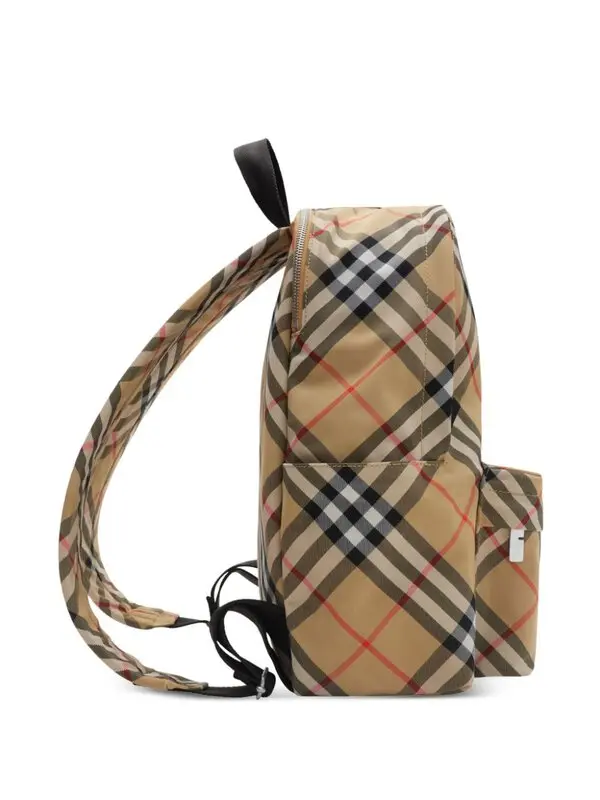 Burberry Check-pattern Backpack