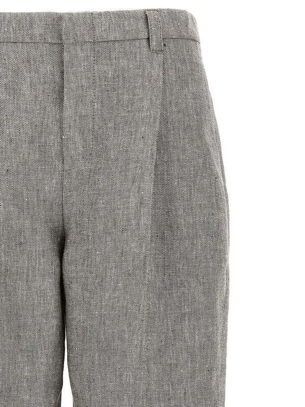 Brunello Cucinelli Pleated Wide-leg Trousers - Brown