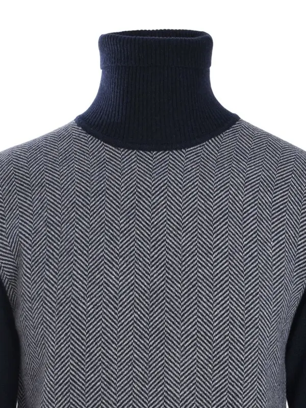 LUIGI BORRELLI Roll Neck Jumper