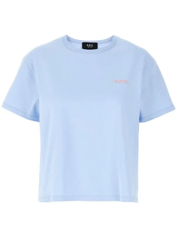 A.p.c. Boxy Petit T-shirt - Blue