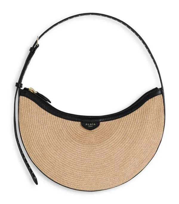 Alaïa Small Demi Lune Shoulder Bag - Neutral