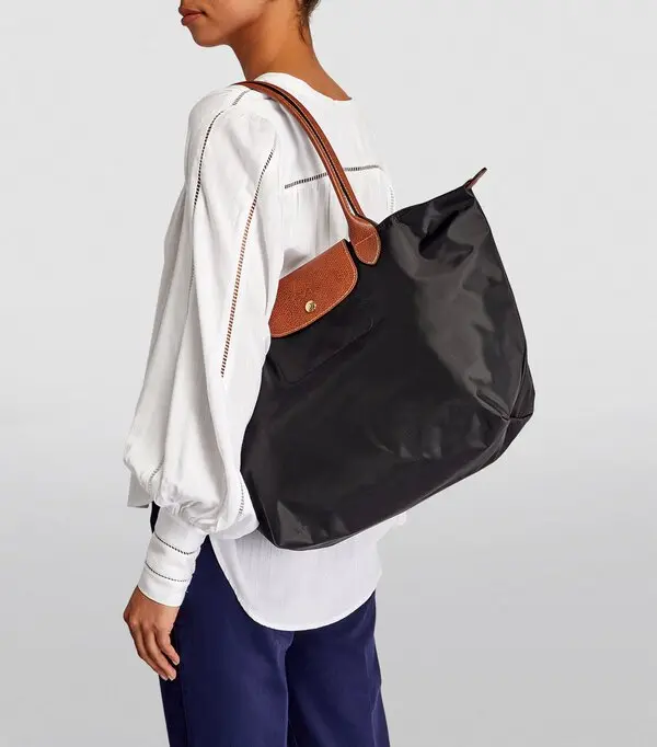 Longchamp Le Pliage Original Shoulder Bag - Black