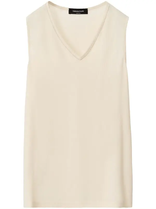 Fabiana Filippi Sablé Tank Top - Neutrals