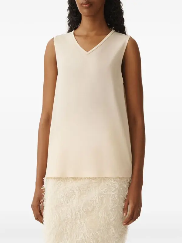 Fabiana Filippi Sablé Tank Top - Neutrals