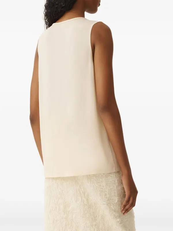 Fabiana Filippi Sablé Tank Top - Neutrals