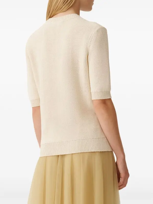 Fabiana Filippi Sequin-embellished T-shirt