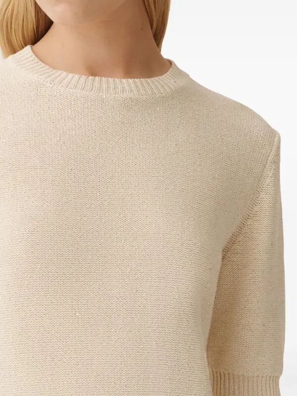 Fabiana Filippi Sequin-embellished T-shirt