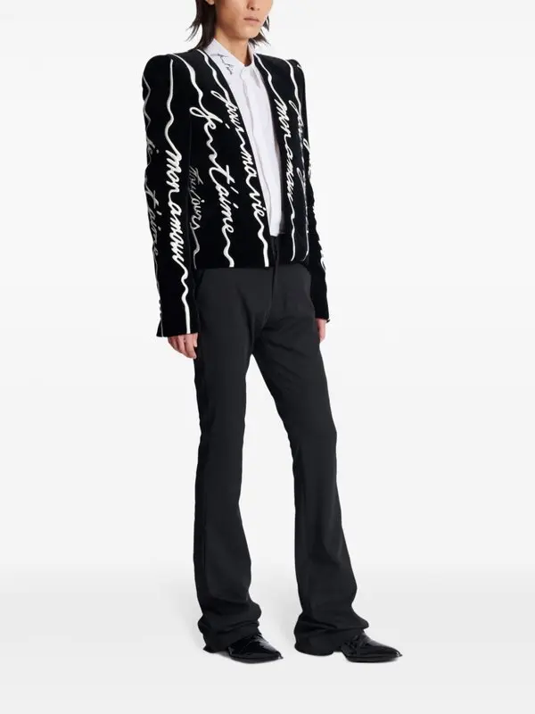 Balmain Spencer Embroidered Blazer