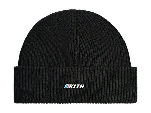 Kith X Bmw Mia Enamel Logo Beanie - Black