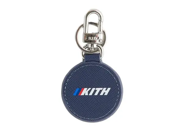 Kith X Bmw Rondel Leather Keyring - Techno Violet