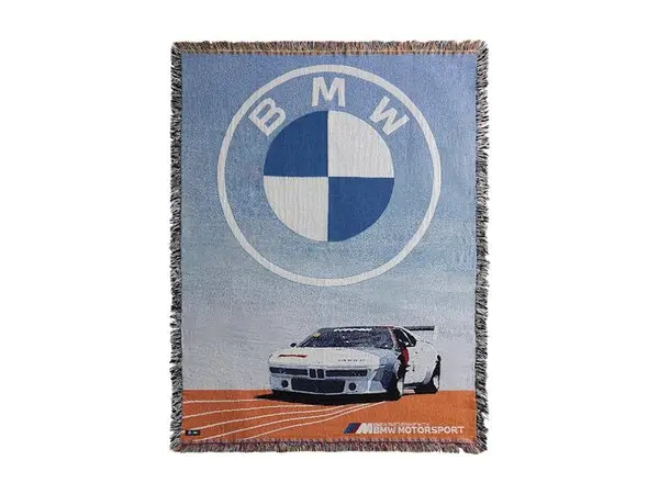 Kith X Bmw M Motorsport Tapestry Blanket