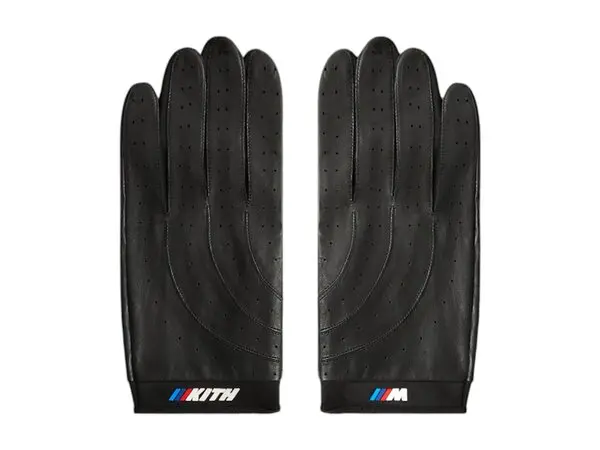 Kith X Bmw Leather Driving Glove - Black