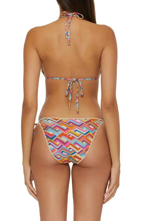 BECCA By Rebecca Virtue Las Palmas Side Ties Bikini Bottoms