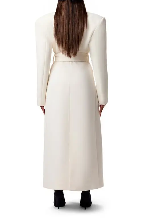 Naked Wardrobe Power Oversized Coat - Bone