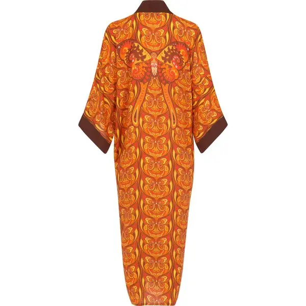 Henelle Duster Robe - Butterfly Effect Sunset