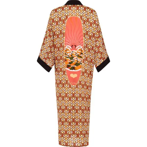 Henelle Duster Robe - Surf Rider Sunset