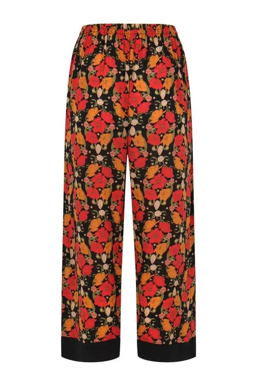 Henelle Printed Lounge Pant - Night Bloom