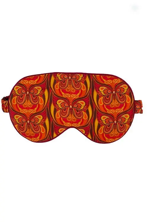 Henelle Silk Sleep Mask - Butterfly Effect Sunset