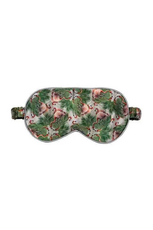 Henelle Silk Sleep Mask - Palm Springs