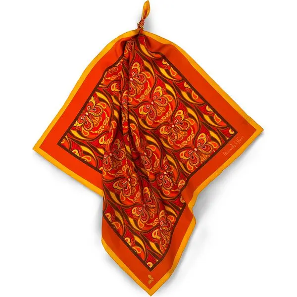 Henelle Silk Bandana - Butterfly Effect Sunset