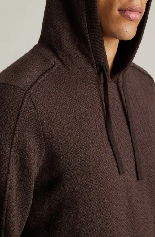 RHONE Wool & Cashmere Knit Hoodie