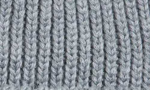 DRESSED IN LALA Grunge Chic Beanie - Grey
