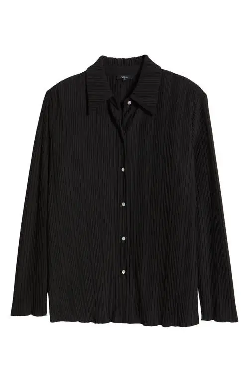 Rails Plissé Button-up Shirt