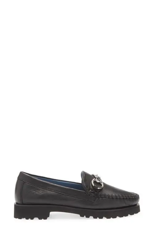 Robert Zur Soho Classic Bit Loafer - Black