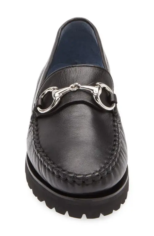 Robert Zur Soho Classic Bit Loafer - Black