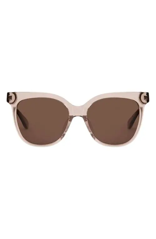 MOHALA EYEWEAR Mahina Cat-eye Sunglasses - Shell / Tan Lens