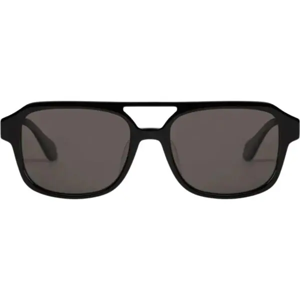 MOHALA EYEWEAR Hanalei Sunglasses - Black Lava / Gray Lenses