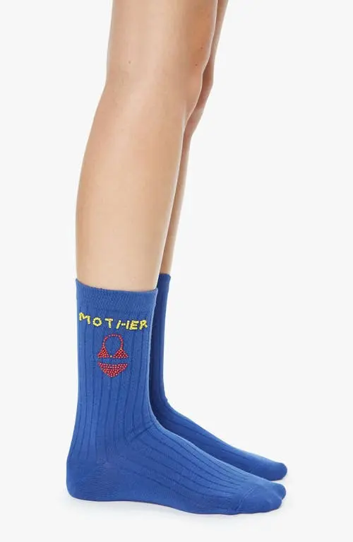 MOTHER The Half Step Crew Socks - Bikini