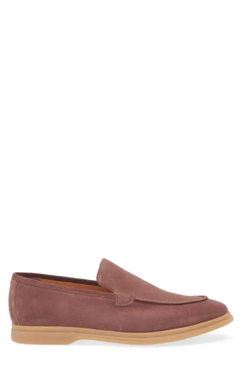 Eleventy Suede Loafer - Grape