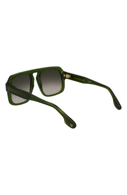Victoria Beckham 53mm Gradient Rectangular Sunglasses  display picture 1