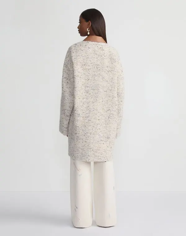 Lafayette 148 New York Knotted Bouclé Car Coat