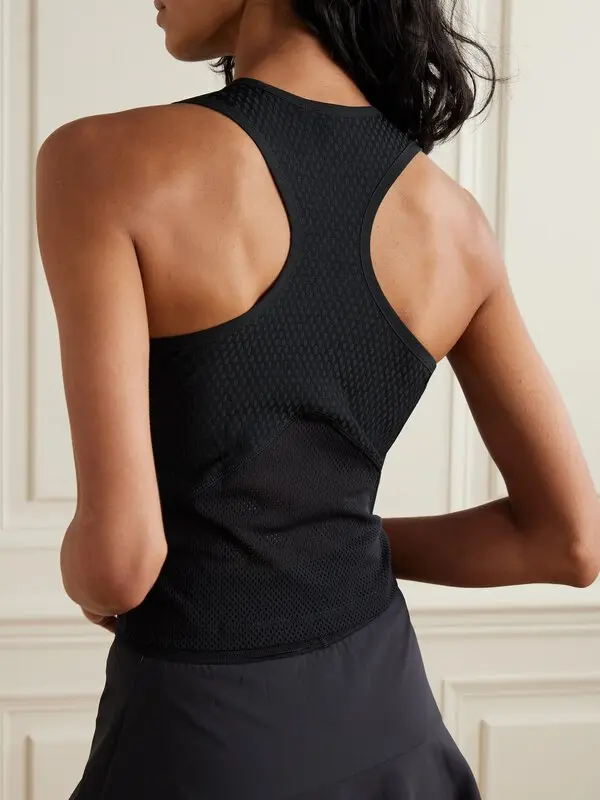 Nike Slam Mesh-paneled Dri-fit Jacquard Tank