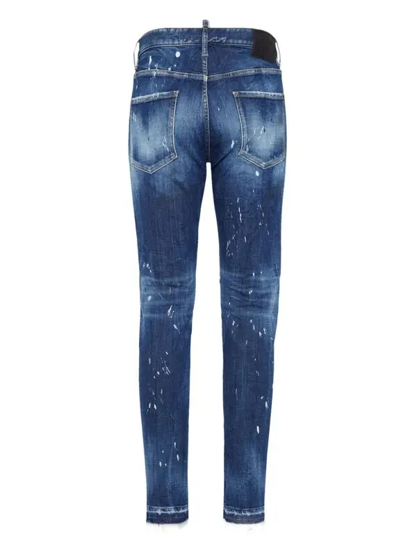 Dsquared2 Distressed Slim Jeans